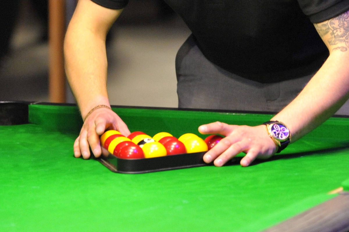 Learn to Rack Pool Balls Perfectly for Popular Games – Cue + Case