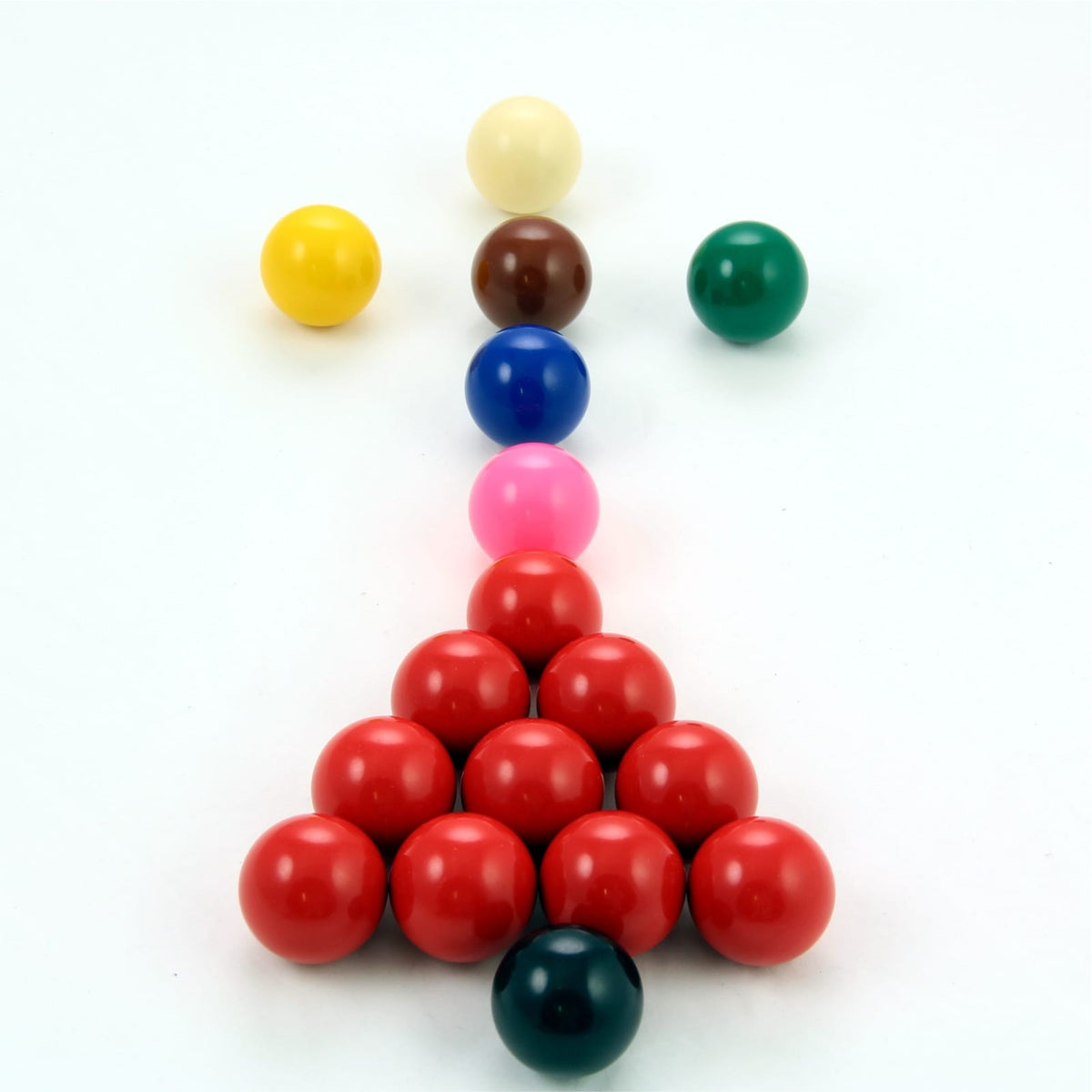 Funky Chalk Economy Kids Snooker Balls - 17 Ball Set – Cue + Case