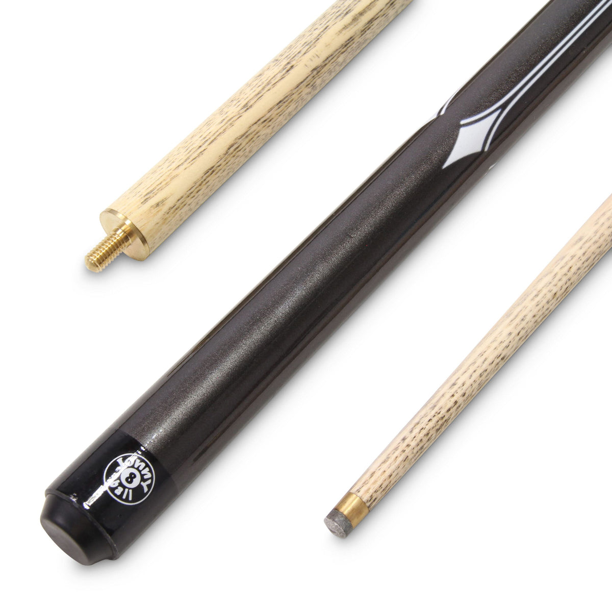 Jonny 8 Ball WHITE SPEAR 57" Cue - Unique Design for Aspiring Players ...