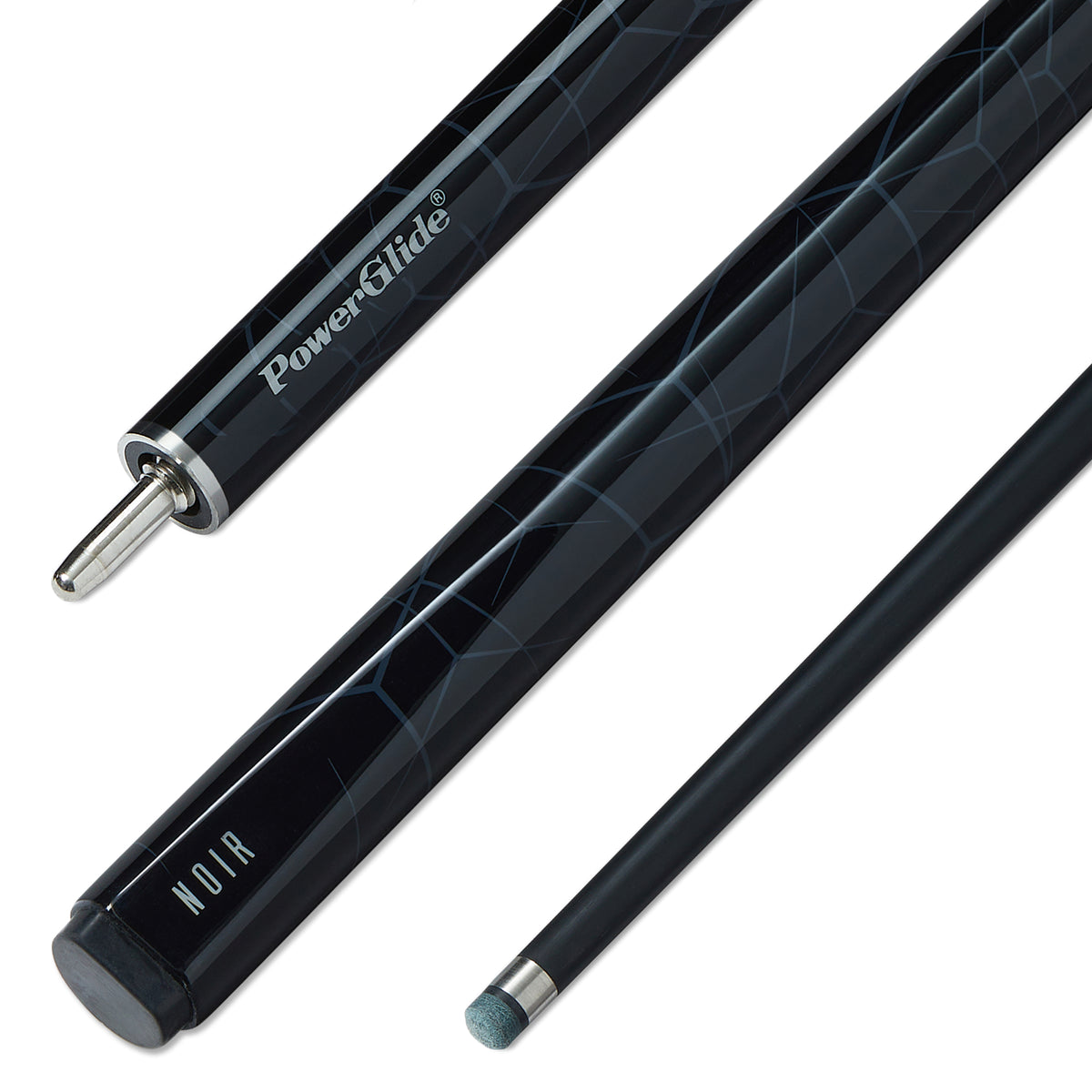 PowerGlide Noir Fiberglass 57 Inch 2 Piece Centre Joint Low Deflection ...