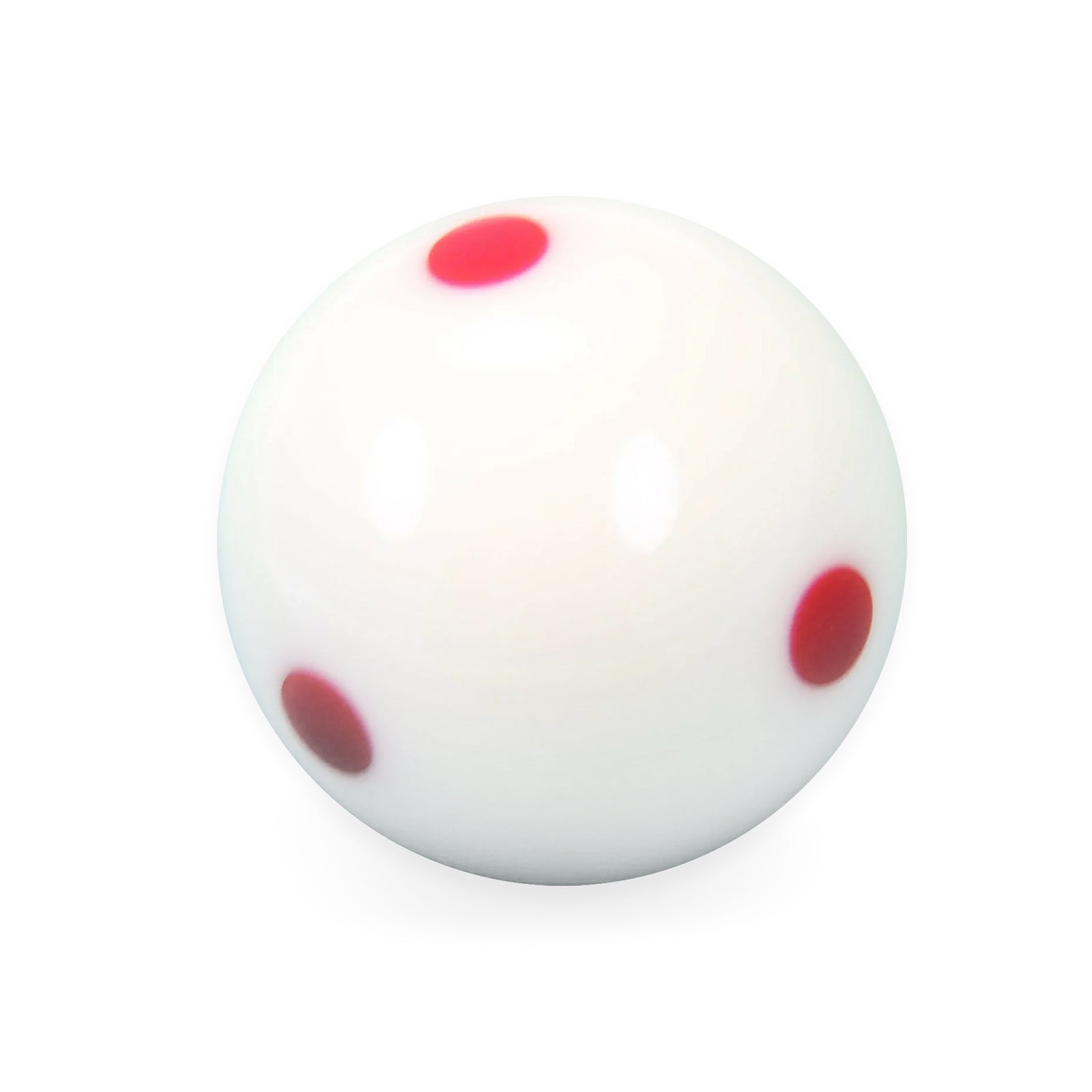 ARAMITH Pro-Cup Red Spotted American Pool Cue Ball 2 1/4" - Tournament ...