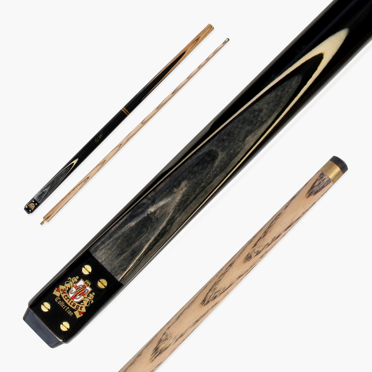 BCE Mark Selby Heritage Ash Pool/Snooker Cue – Cue + Case