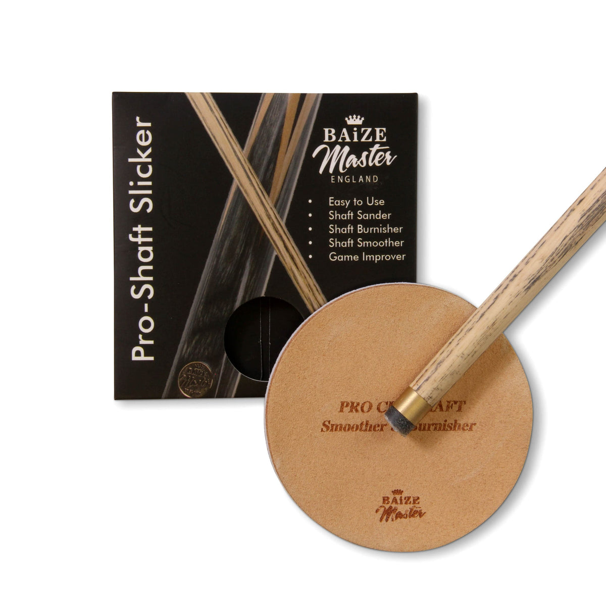 Baize Master Pro-Shaft Slicker - Cue Shaft Polishing Pad – Cue + Case