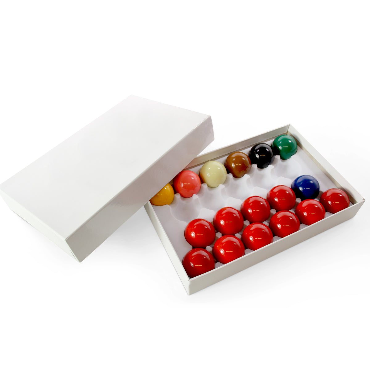 2 Inch (50.8mm) 17 Ball Premium Grade Snooker Ball Set with 10 Reds ...